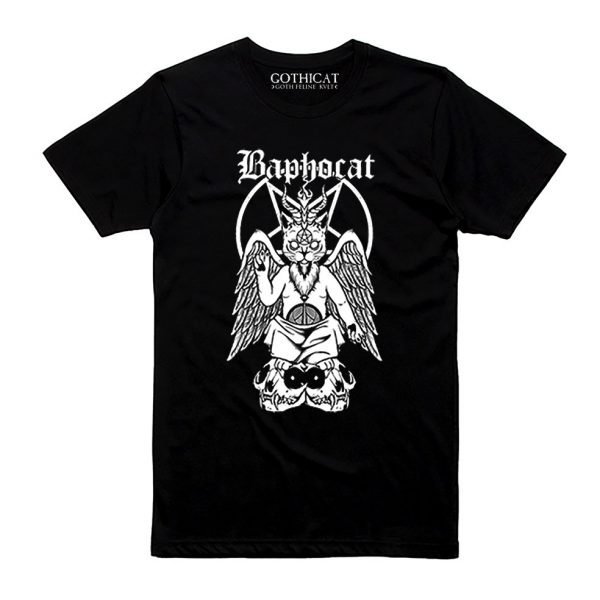 T-SHIRTS - GOTHICAT - † GOTH FELINE KVLT