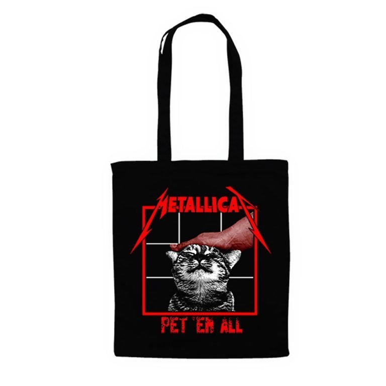Metallicat "And Kittens for All" - T-shirt - GOTHICAT - † GOTH FELINE ...