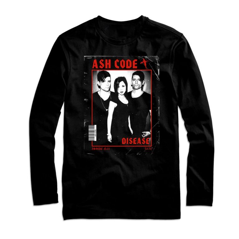 Ash Code “Disease” – Long Sleeve – GOTHICAT – GOTH FELINE KVLT
