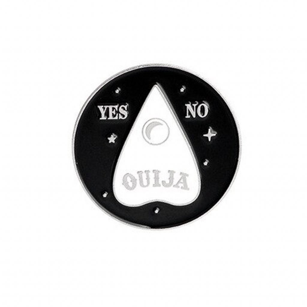 Ouija Yes/No – Badge – GOTHICAT – GOTH FELINE KVLT